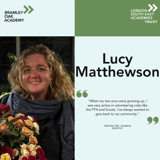 London South East Academies Trust - Volunteers week - Lucy Matthewson ...